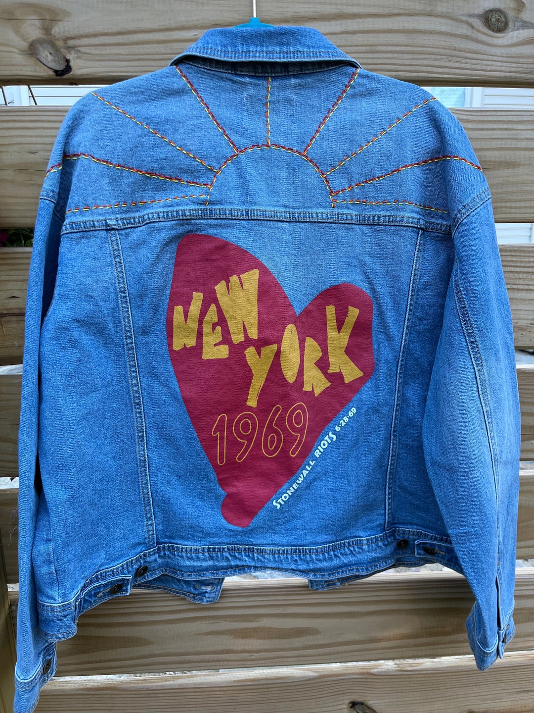 Pride Jean Jacket - Etsy