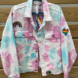 Levi’s Pride Oversized Trucker Jacket Use Your Voice - Etsy