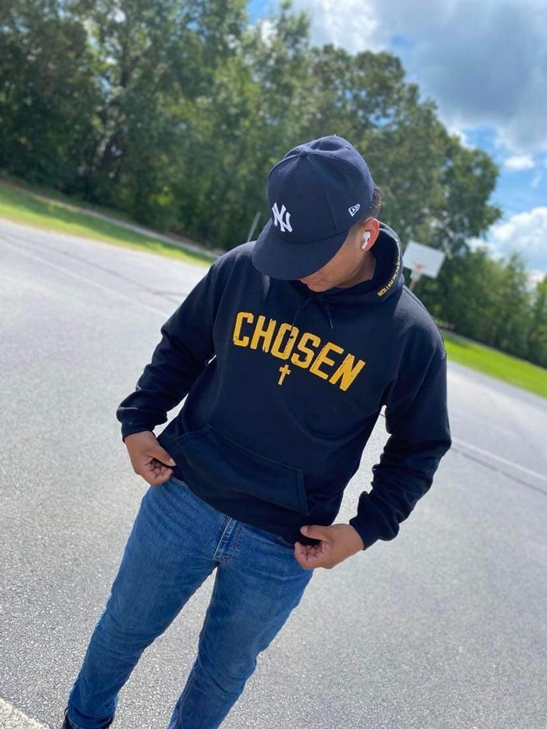 Chosen Christian Unisex Hoodie, Chosen Generation Cross Hoodie, the ...