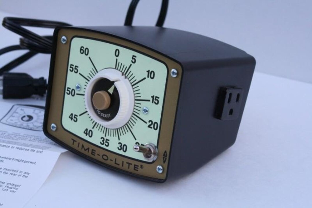 Time O Lite Timer, GR 90, Vintage Darkroom Equipment, Film Development ...