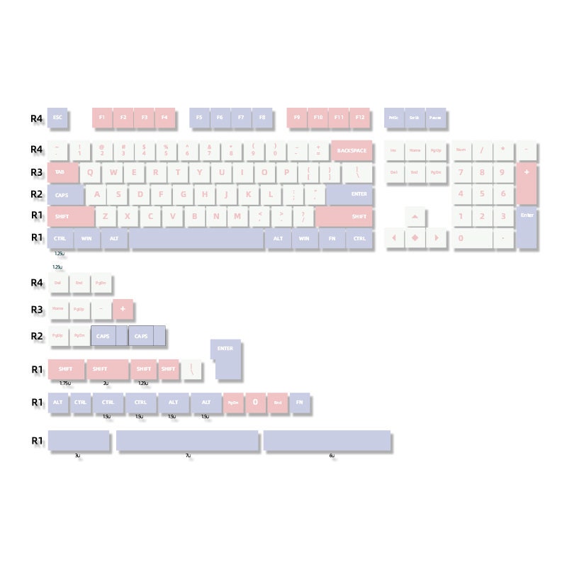 Endless Summer 134 Pcs PBT Keycap Set for Mechanical Keyboard - Etsy