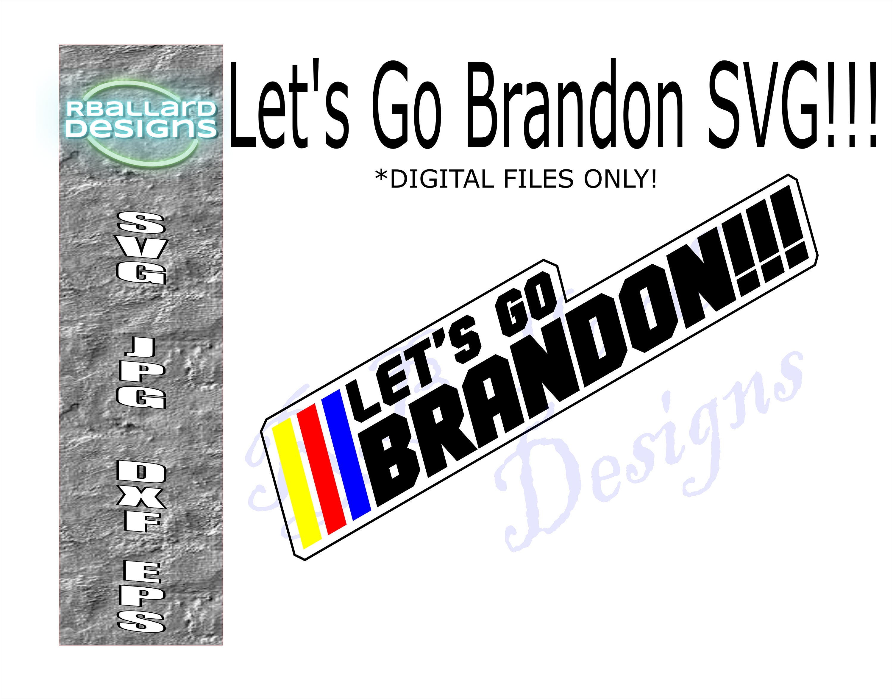 Let's Go Brandon !!! SVG - Etsy