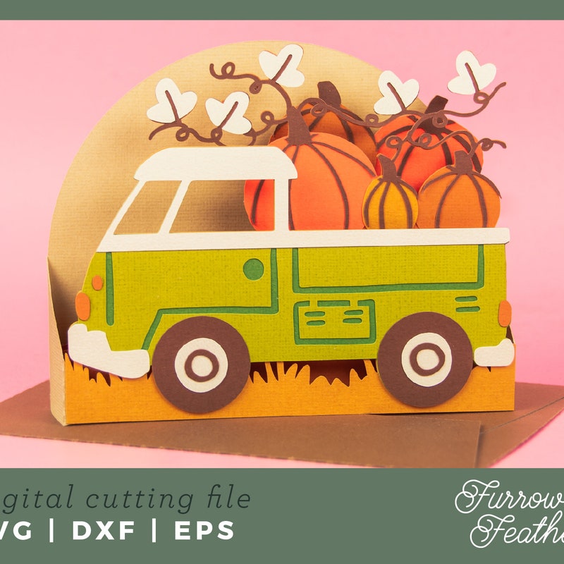 Fall Pop up Birthday Card - Etsy