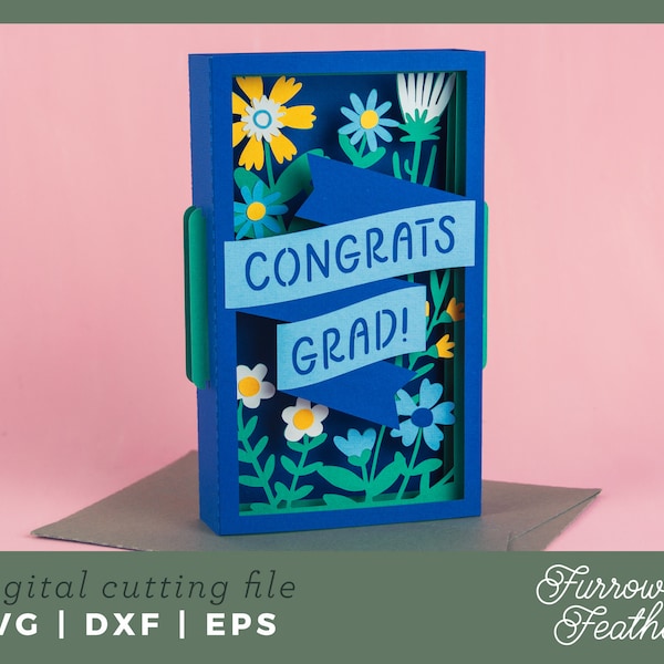 Graduation Card Svg - Etsy