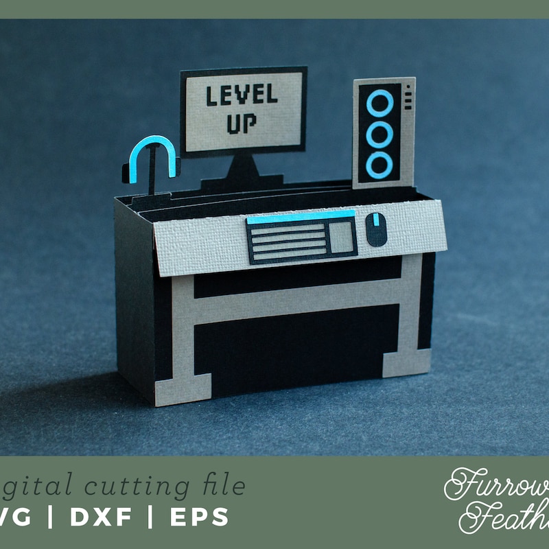 Pop up Birthday Cards Gamer - Etsy