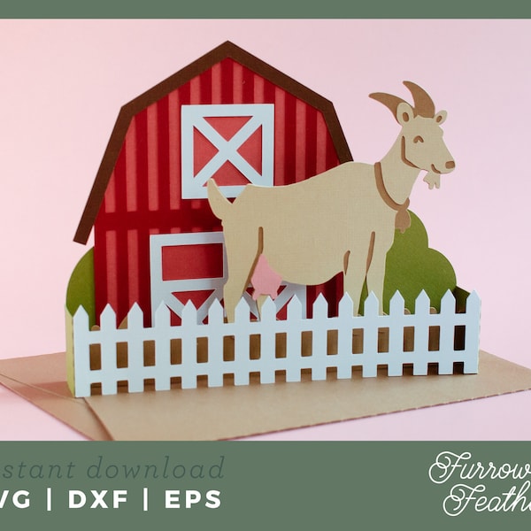 Goat Birthday Card - Etsy