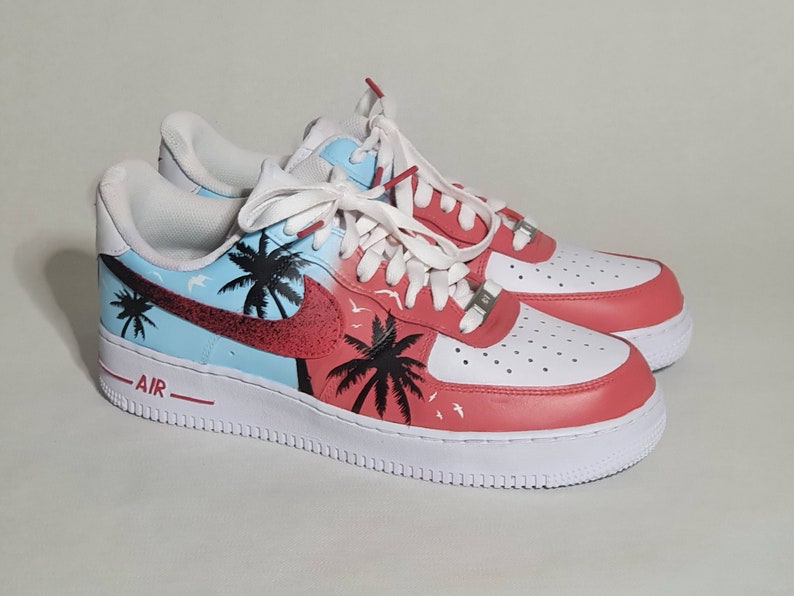Nike Air Force 1 Retro Beach - Etsy