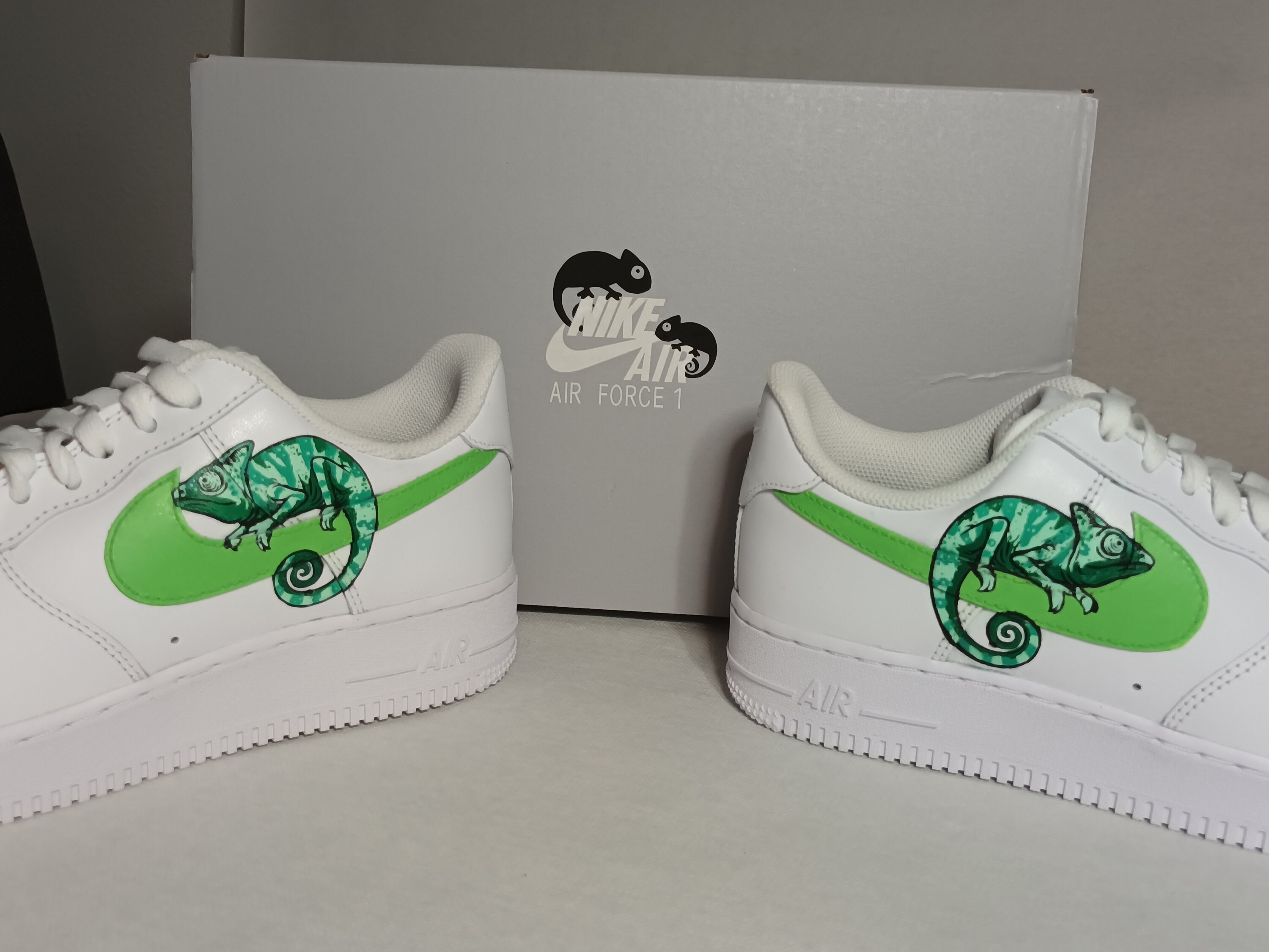 Nike Air Force 1 Chameleon - Etsy