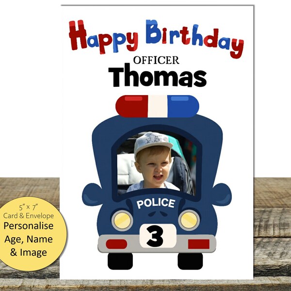 Police Birthday - Etsy UK