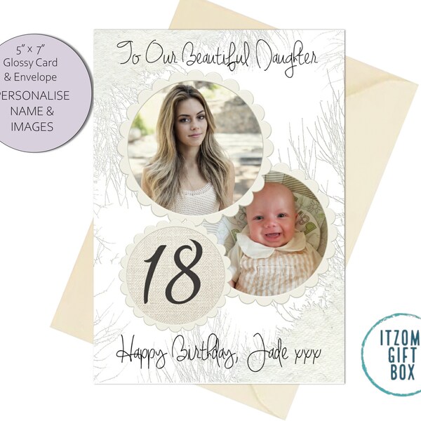 18th Birthday Card - Etsy UK