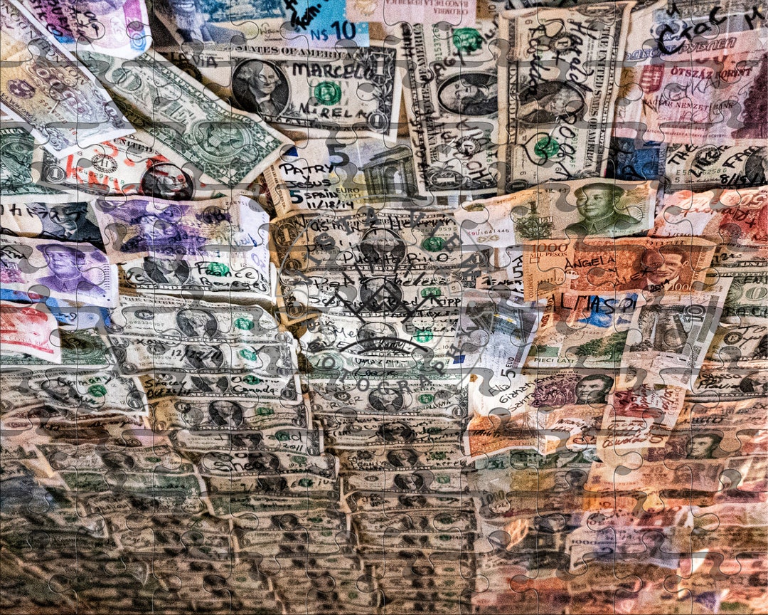 Jigsaw Puzzle- Pay Me Money 120-1000 Pieces - Etsy