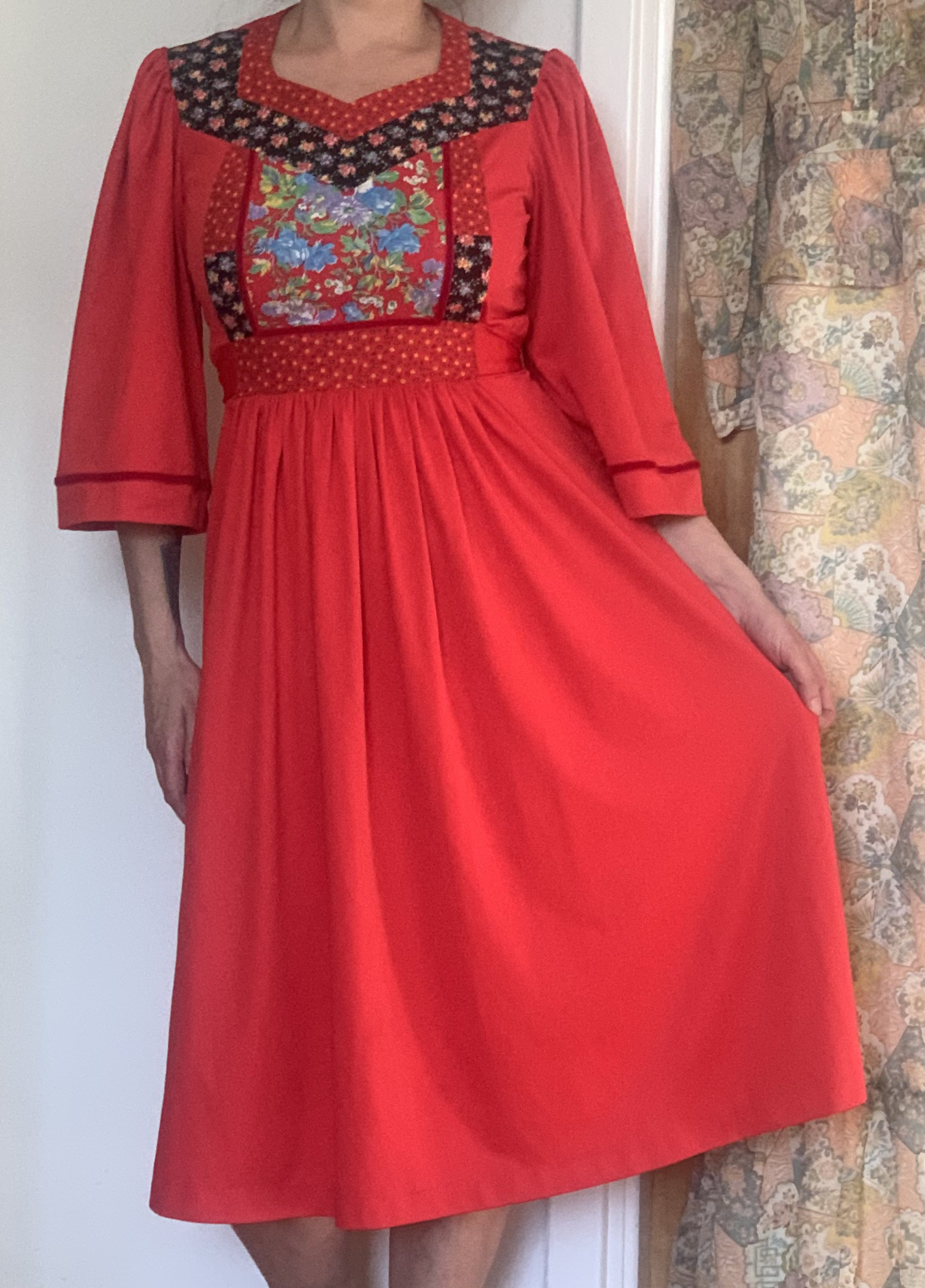 VINTAGE 1970s Young Edwardian by Arpeja COTTAGECORE Dress - Etsy