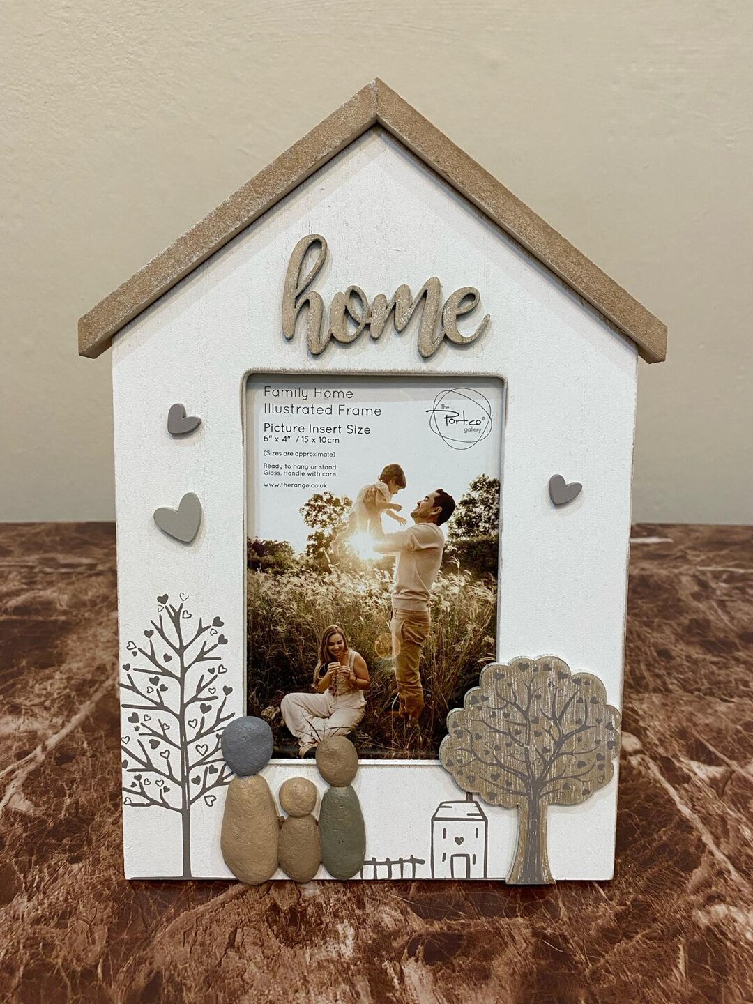 Stunning Family Home Illustrated Frame 6 X 4in for Home Decor and Wall ...