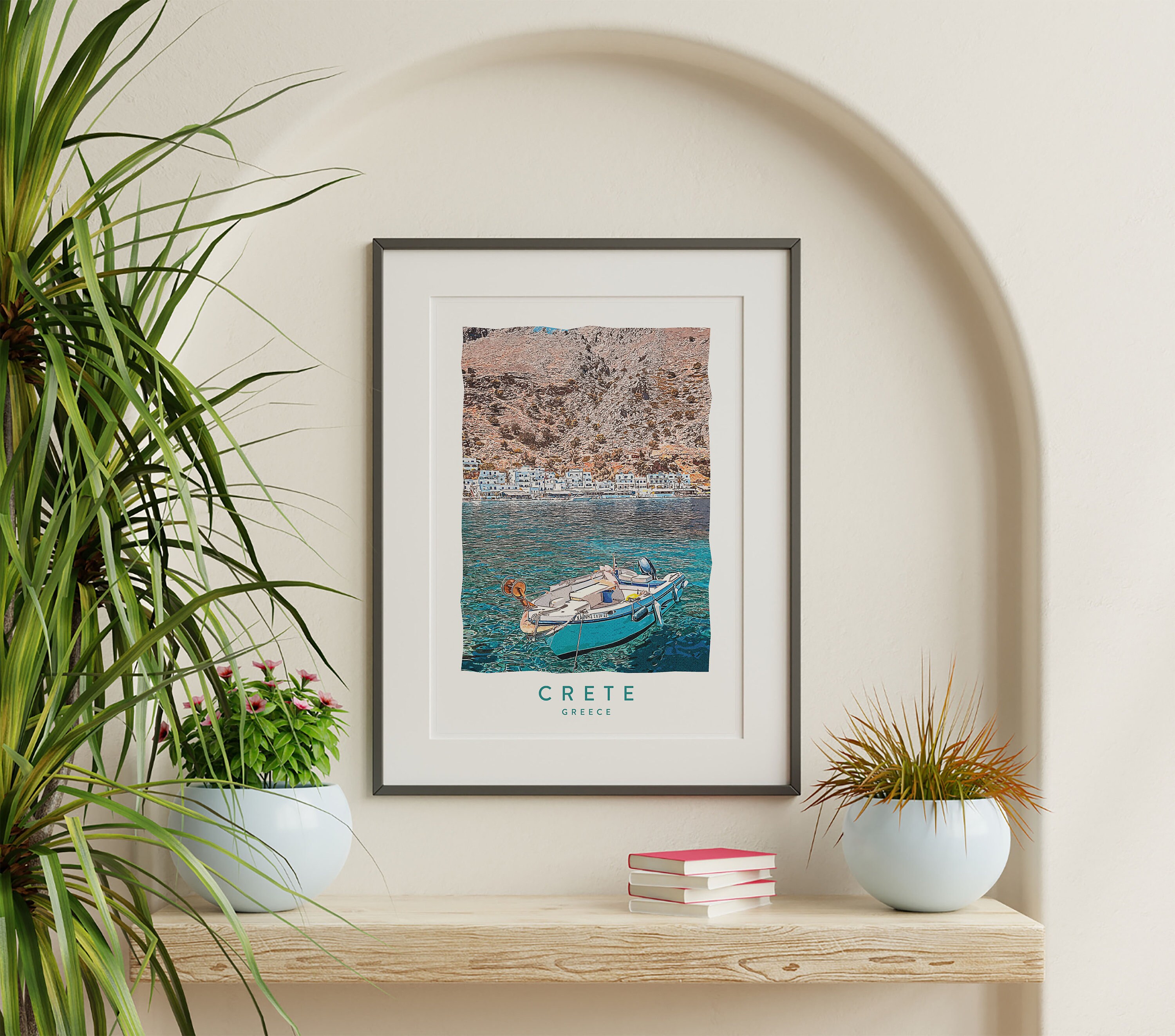 Crete Print Crete Postcard Crete Wall Art Crete Poster - Etsy UK