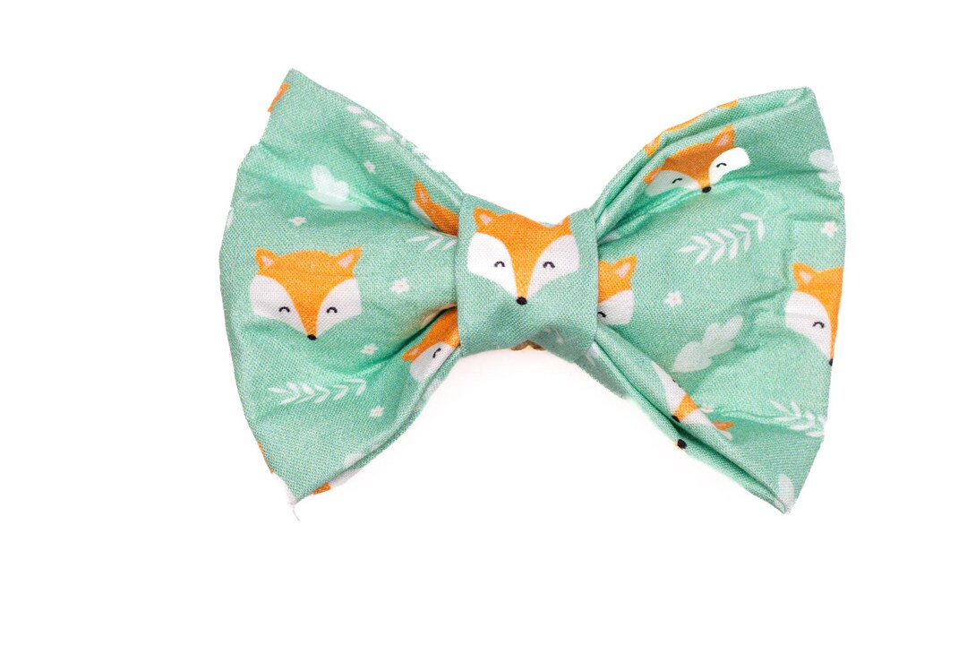 Bow Tie & Bows for Dogs and Cats - " Cute Fox " - Novelty Dog and Cat ...