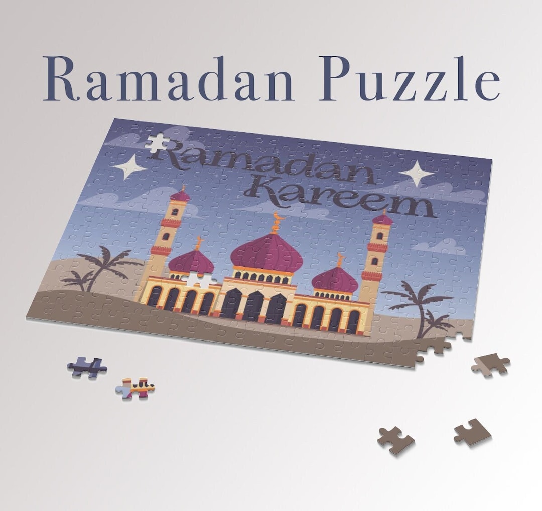 Ramadan Puzzle - Islamic Games and Toys for Children - Jigsaw Puzzle ...