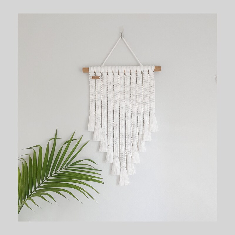 White Macrame - Etsy