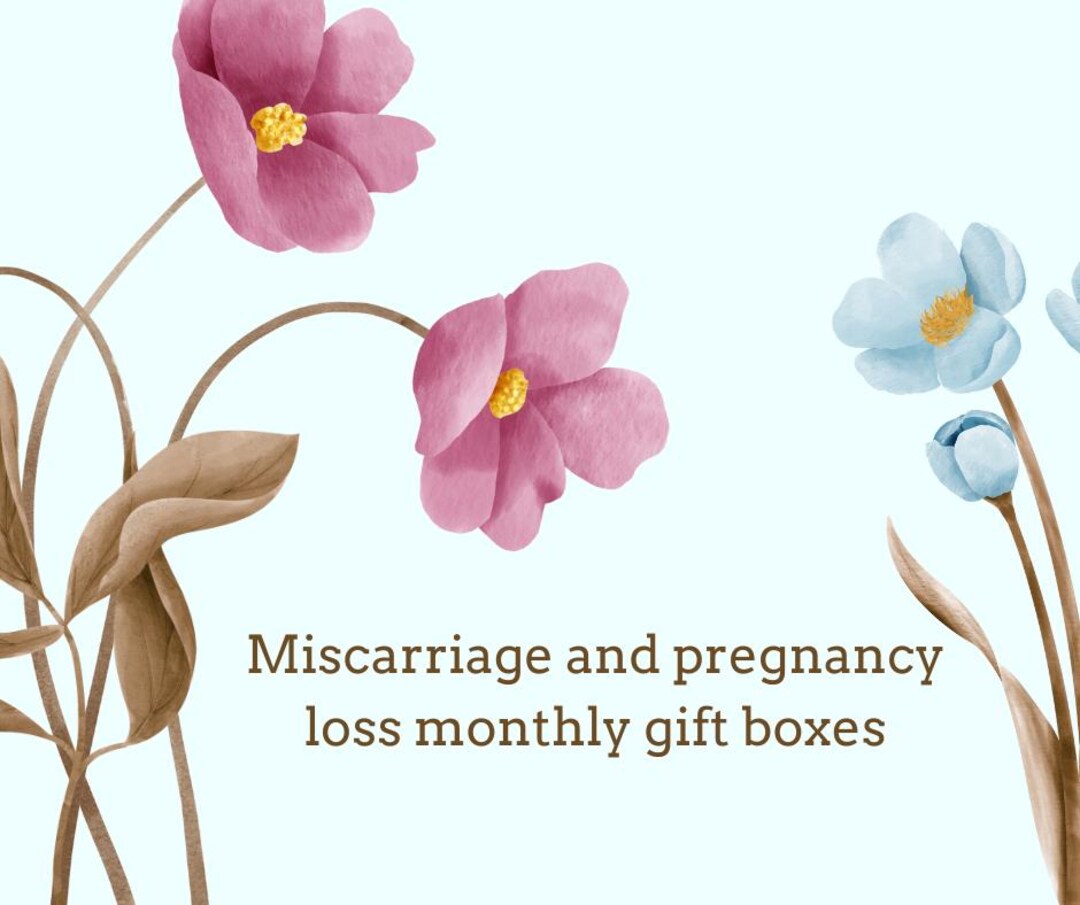 Miscarriage and Pregnancy Loss Gift Boxes: Six Months of Love - Etsy