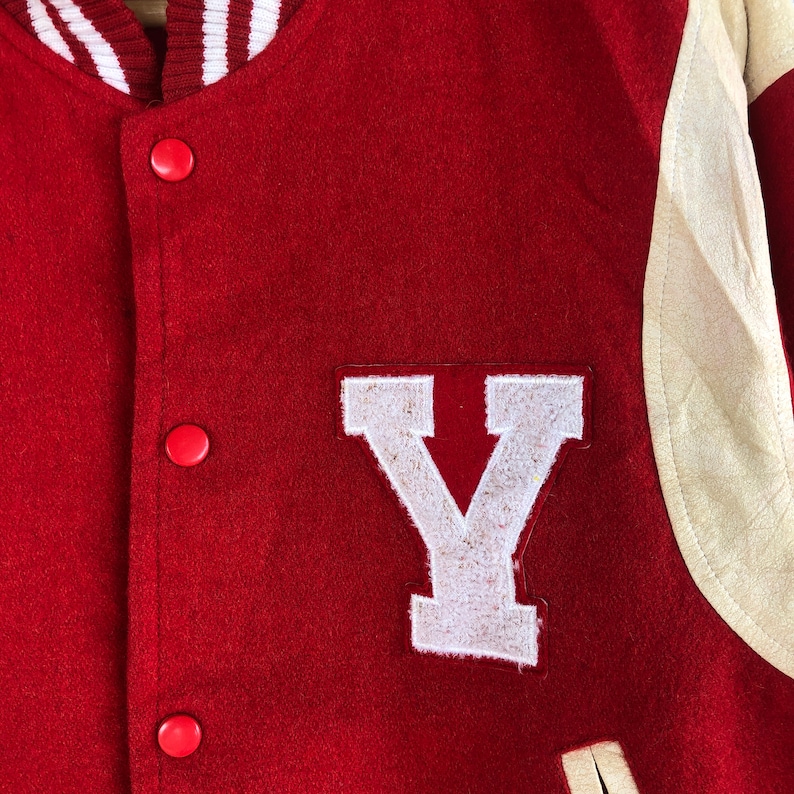 Vintage 90s Gaylife Varsity Jacket Small Men Embroidery Letterman ...