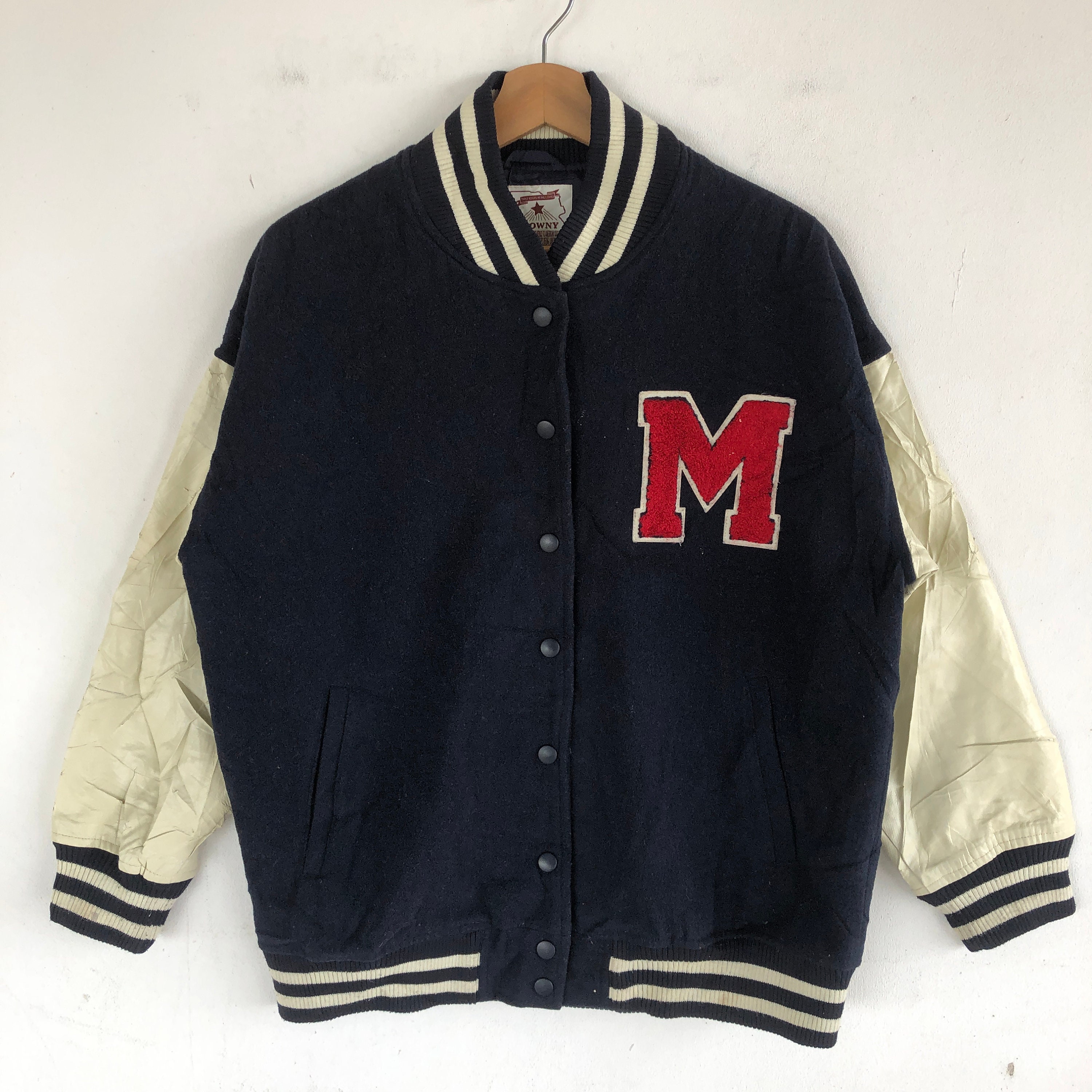 Vintage Japanese Varsity Jacket Japanese Harajuku Cyberpunk - Etsy