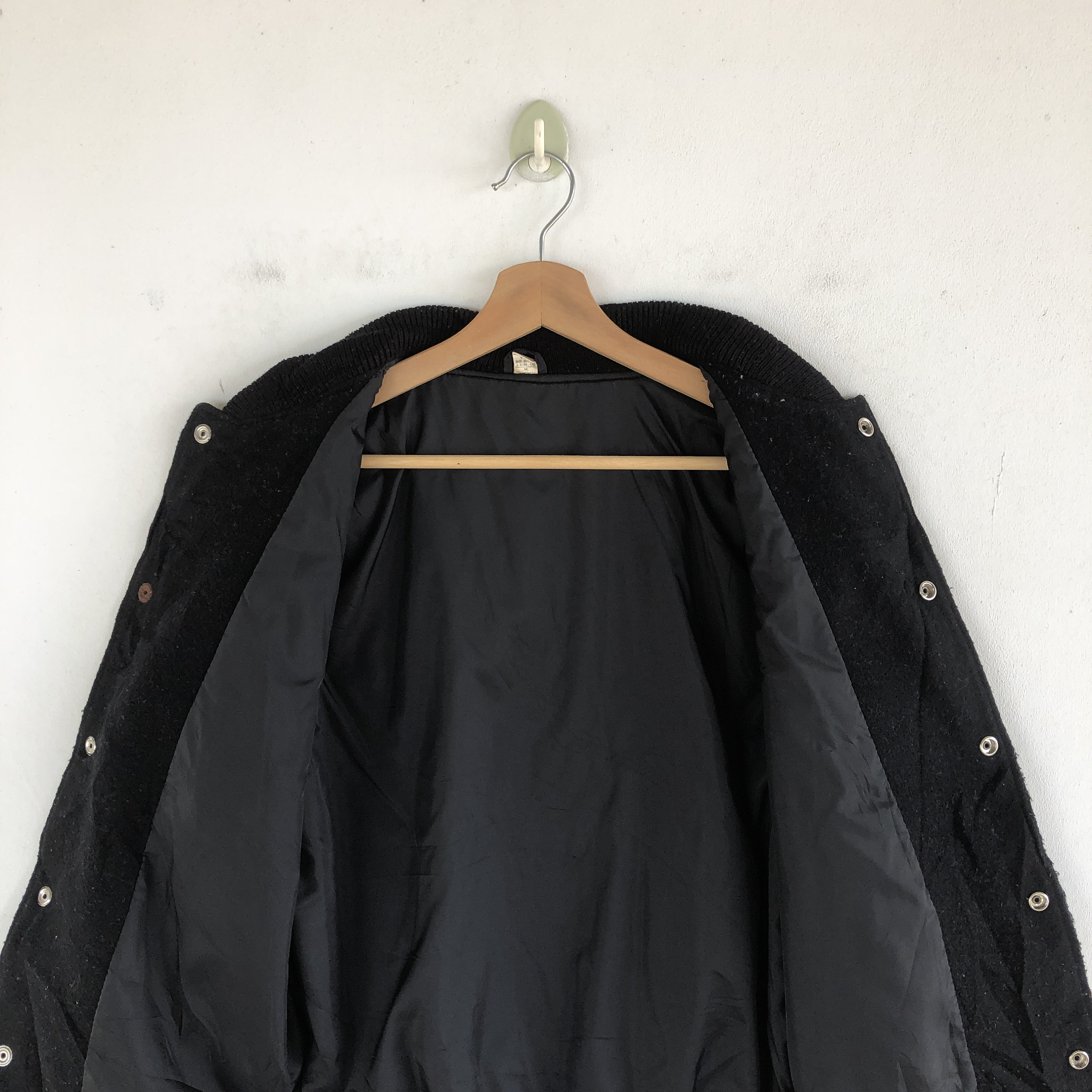 Vintage Japanese Varsity Wool Jacket 90s Bomber Harajuku Jacket Medium ...