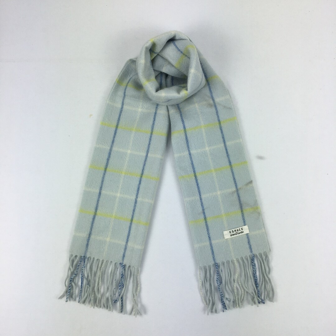Vintage Pierre Cardin Wool Scarf Muffler Pierre Cardin Lambswool ...