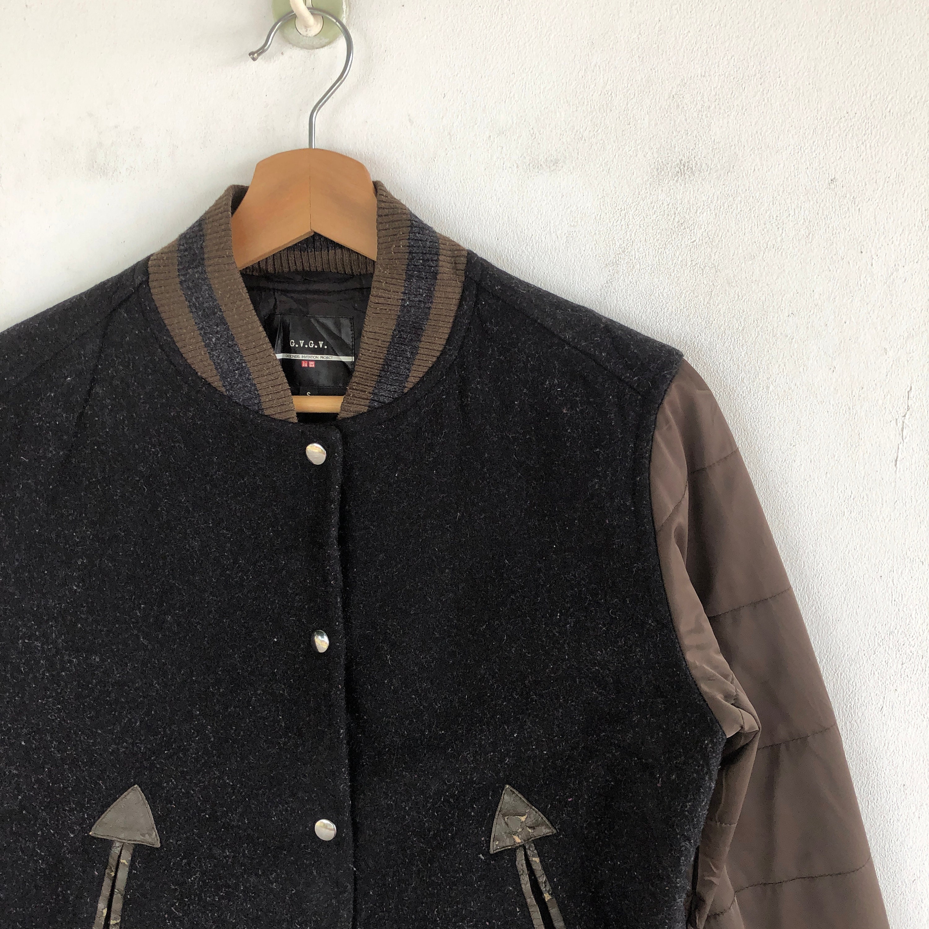 Vintage Japanese Varsity Jacket Y2k Japanese Harajuku Cyberpunk Jacket ...