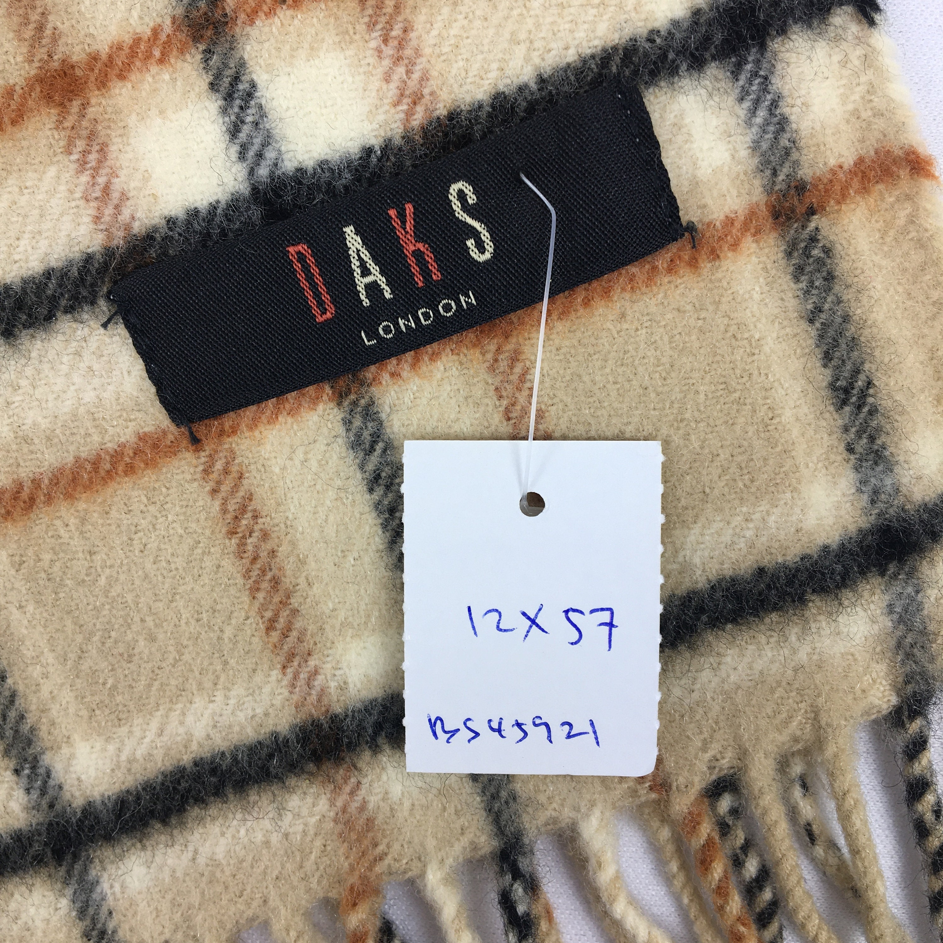 Vintage Daks London Wool Scarf Womens Winter Accessories - Etsy