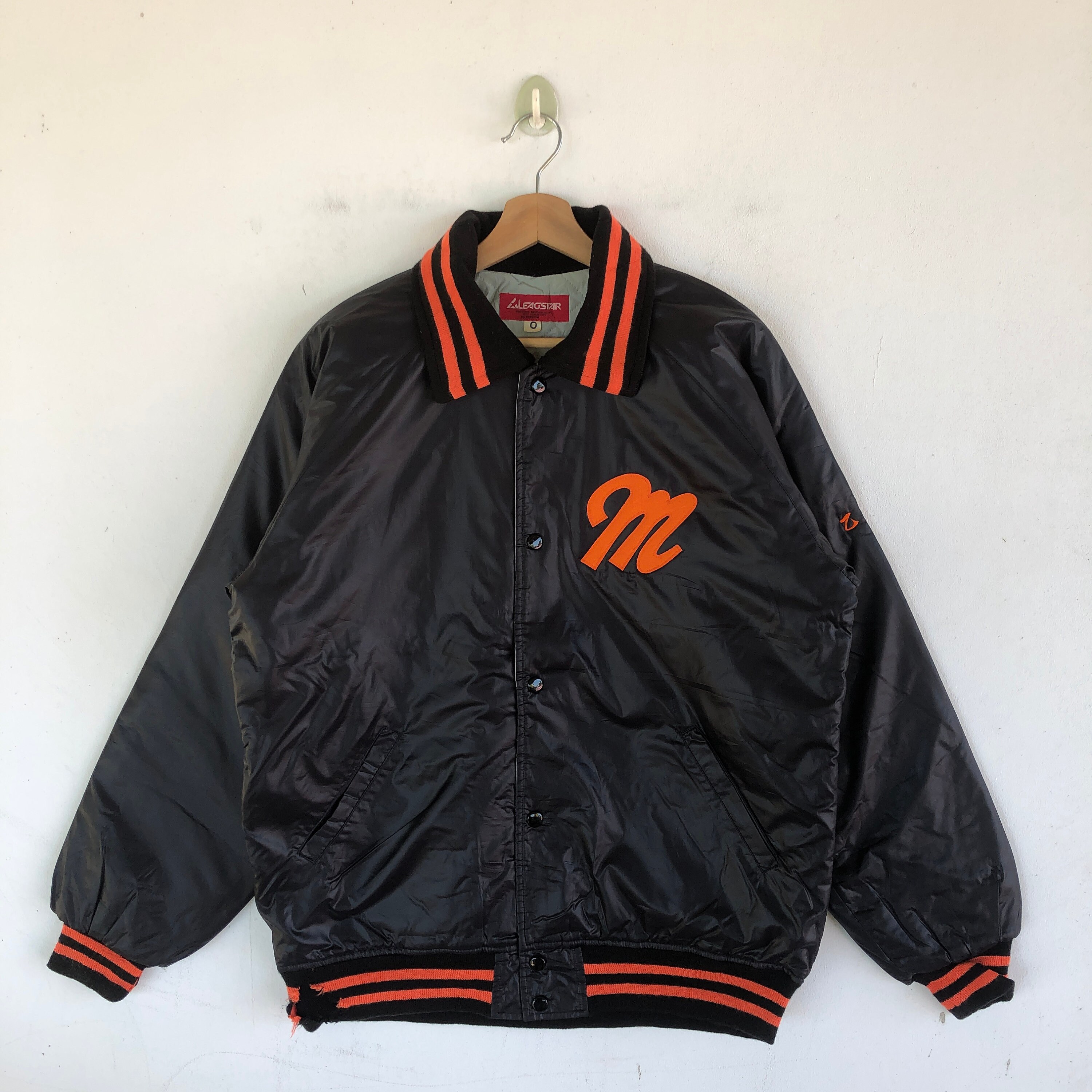 Vintage Leagstar Coach Jacket 90s Leagstar Japanese Letterman Jacket ...