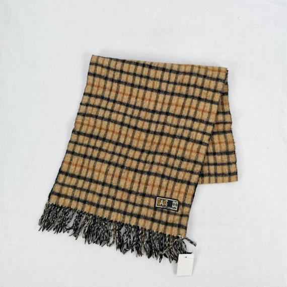 Vintage Daks London Lambswool Scarf Muffler Mom Acces… - Gem