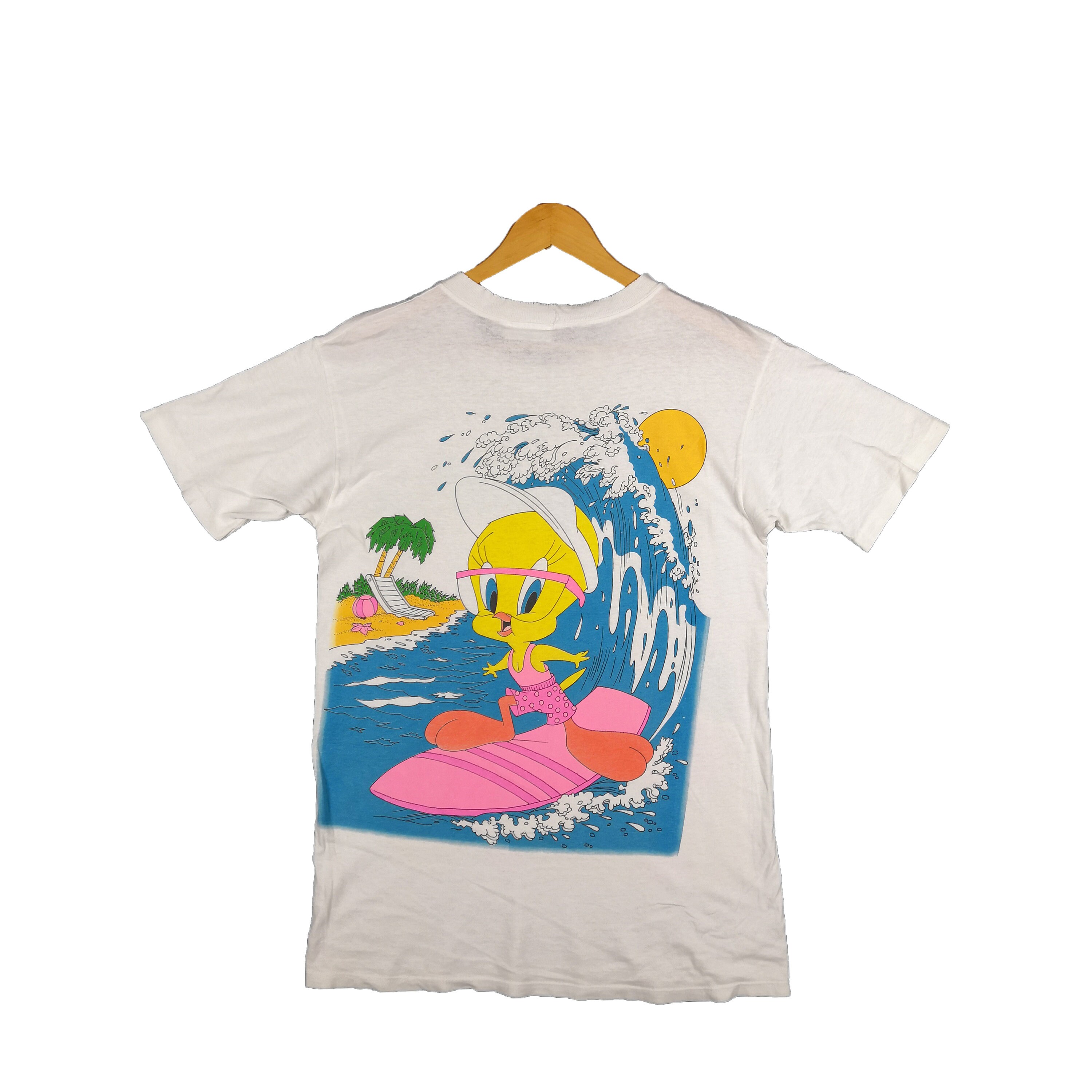 Vintage 90s Tweety T-shirt Cartoon T Shirt Small Tweety the Bird Warner ...