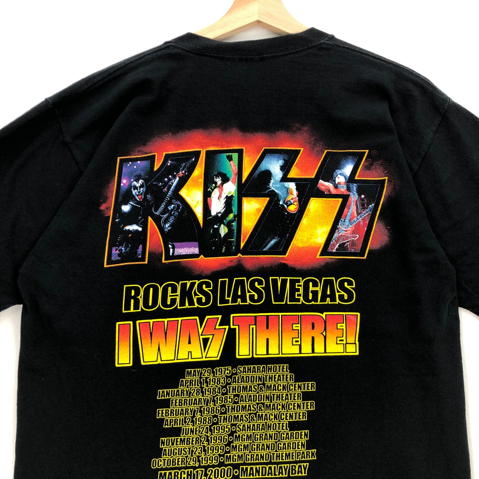 Vintage Y2K KISS Asylum Worldwide Tour Band T-shirt Heavy - Etsy