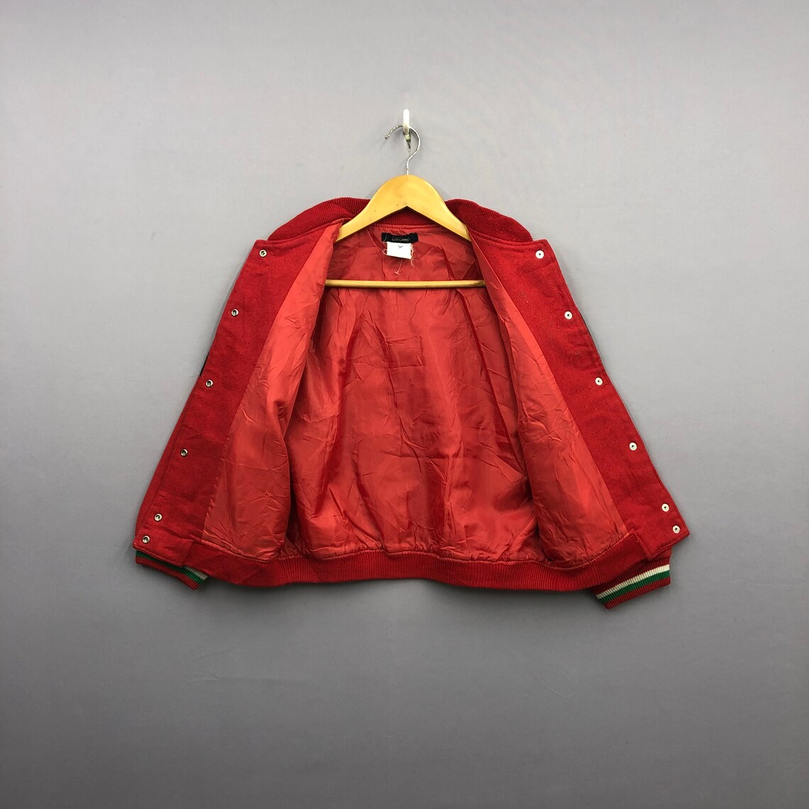 Vintage A Cinema Club Liverpool Traditional Jacket 90s Letterman Wool ...