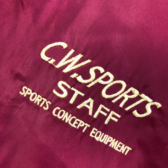 Vintage CW Sports Staff Coach Jacket 90s Atlanta Spor… - Gem