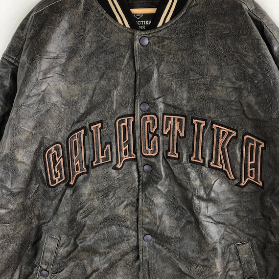 Vintage Galactika Varsity Jacket 90s Letterman Galact… - Gem