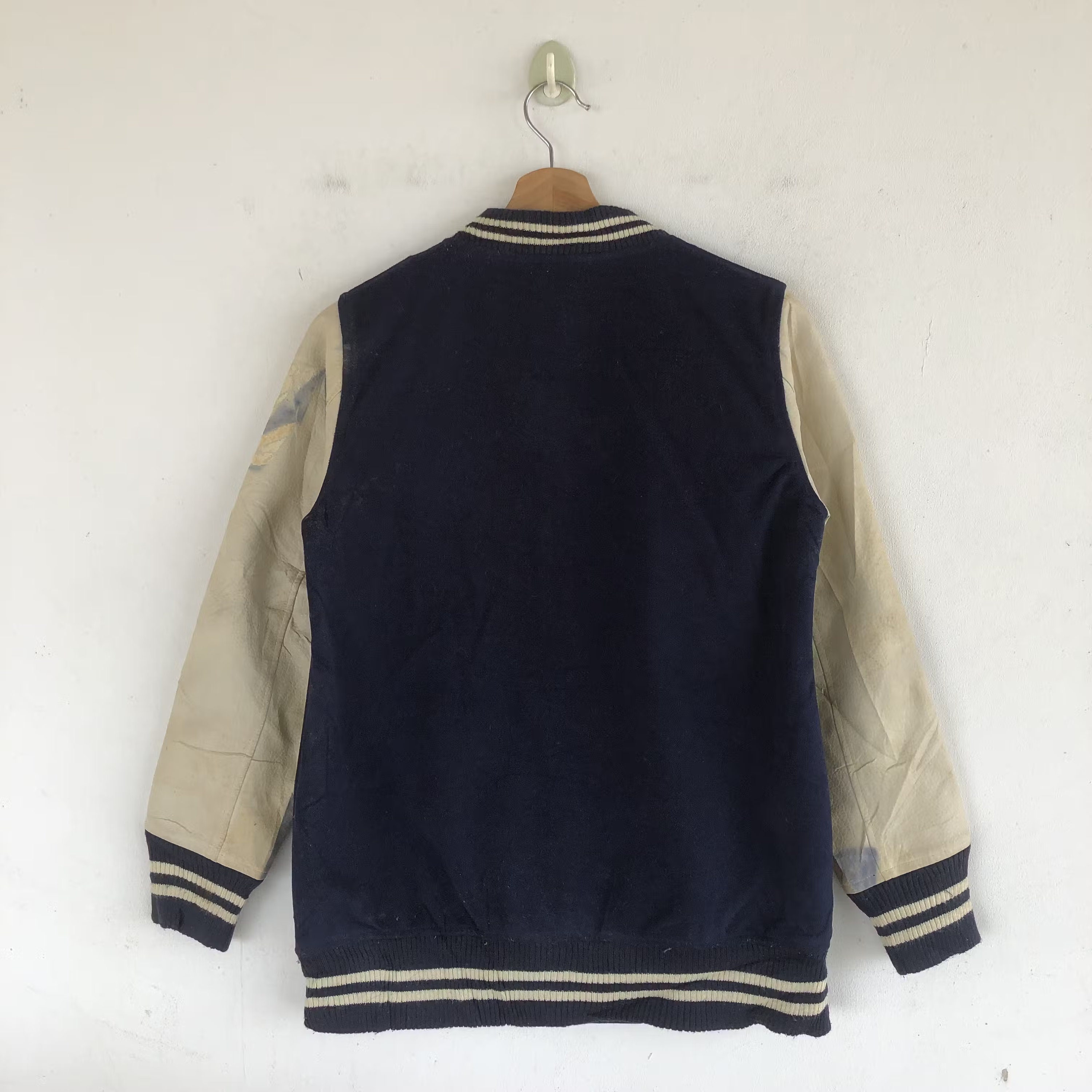 Vintage Japanese Varsity Jacket 90s University Jacket Xsmall Men's ...
