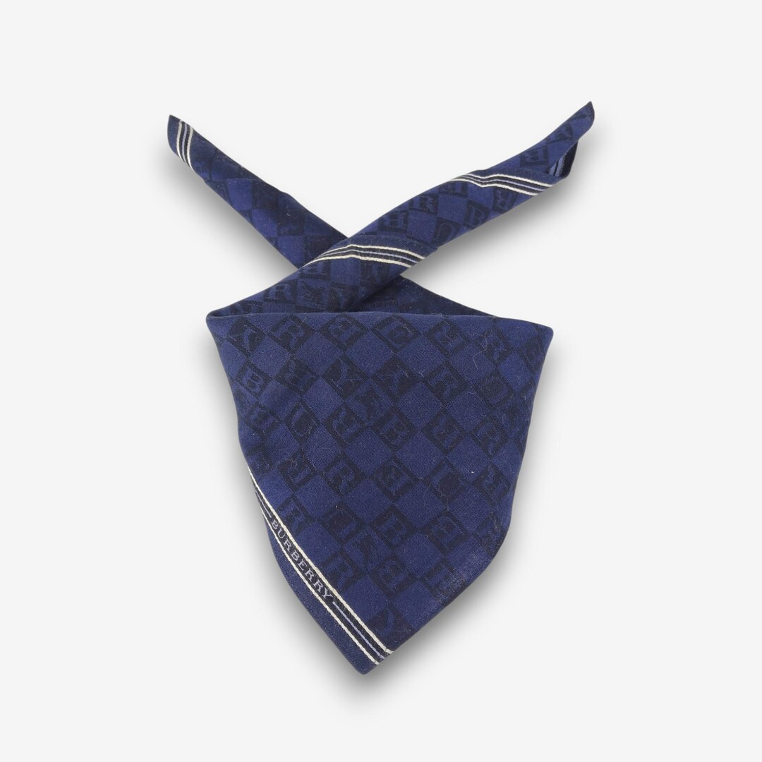 Vintage Burberry Handkerchief, Burberry Bandana Accessories, Burberry ...