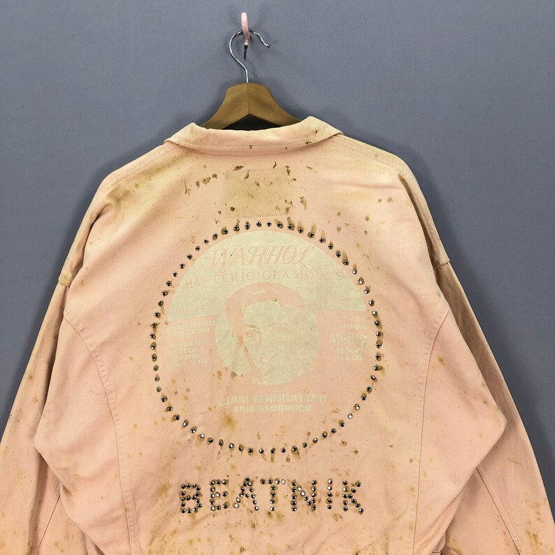 Vintage Hysteric Glamour Andy Warhol Beatnik Jacket 90s Rusty Hysteric ...