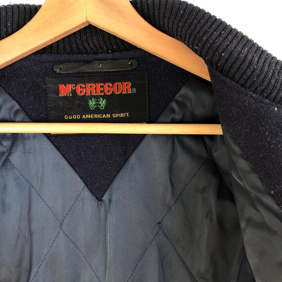 Vintage McGregor Varsity Jacket 90s Mc Gregor Embroid… - Gem