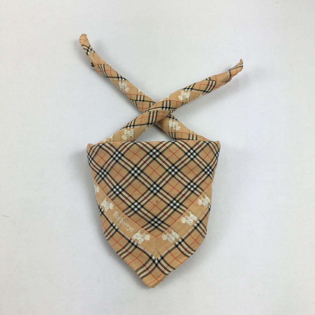 BURBERRY Handkerchief Burberry Neckerchief Burberry Bandana Neck Scarf ...
