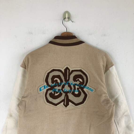 Vintage Alba Rosa Varsity Jacket 90s Alba Rosa Letter… - Gem