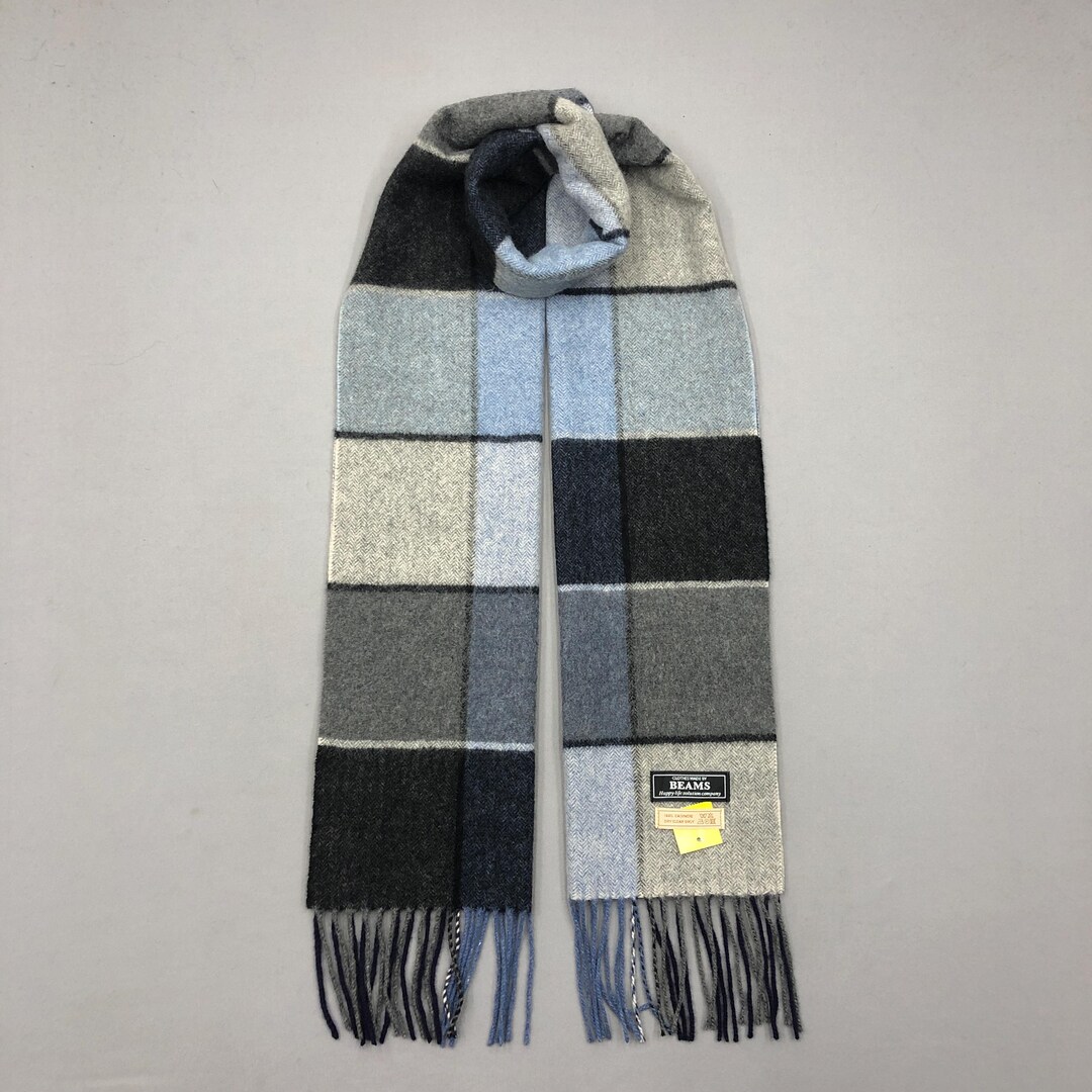 Vintage Beams Wool Scarf Beams Plus Japanese Wrap Wool Scarves Womens ...