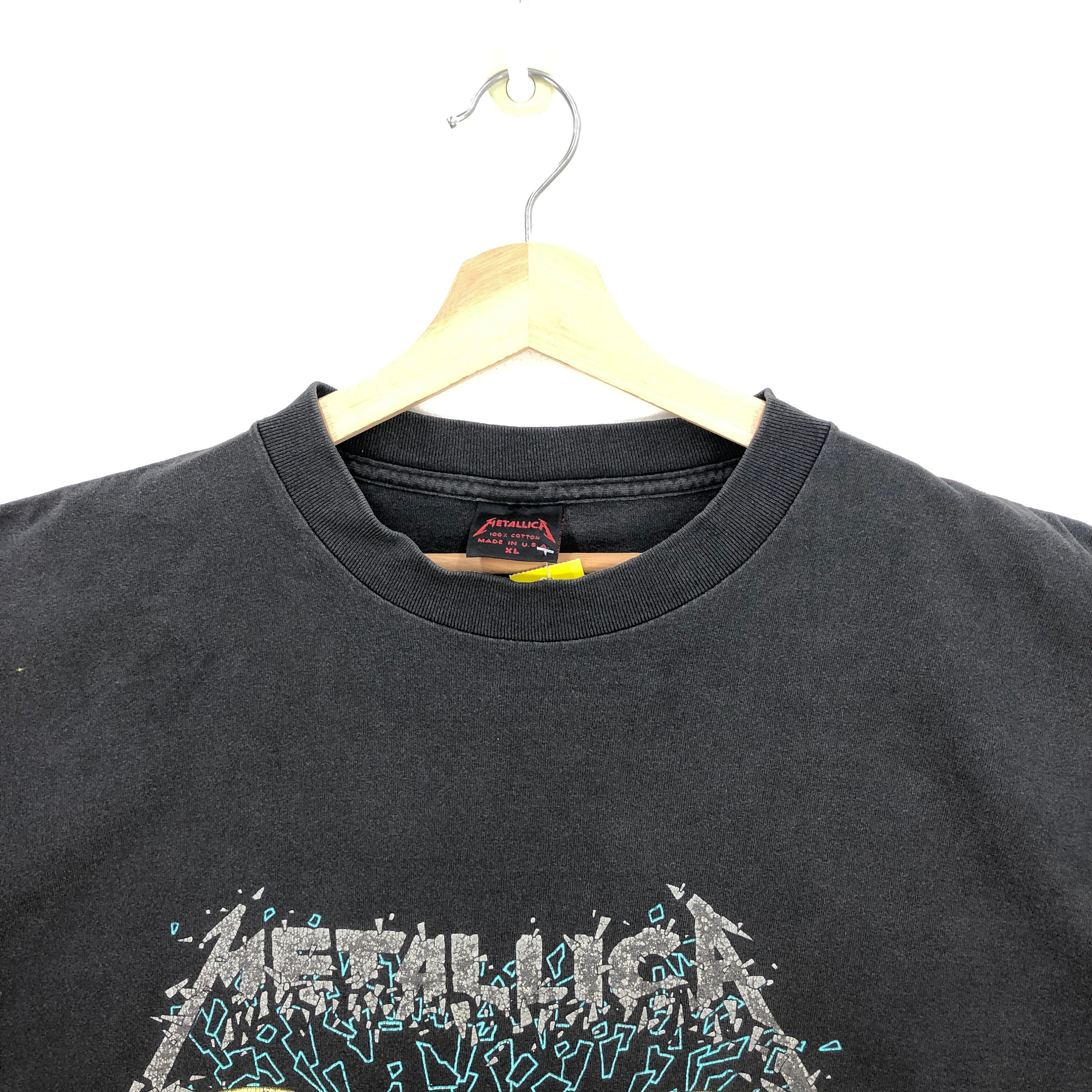 RARE! Vintage 90s Metallica T-shirt Xlarge Black 1991 Metallica Sad Bad ...