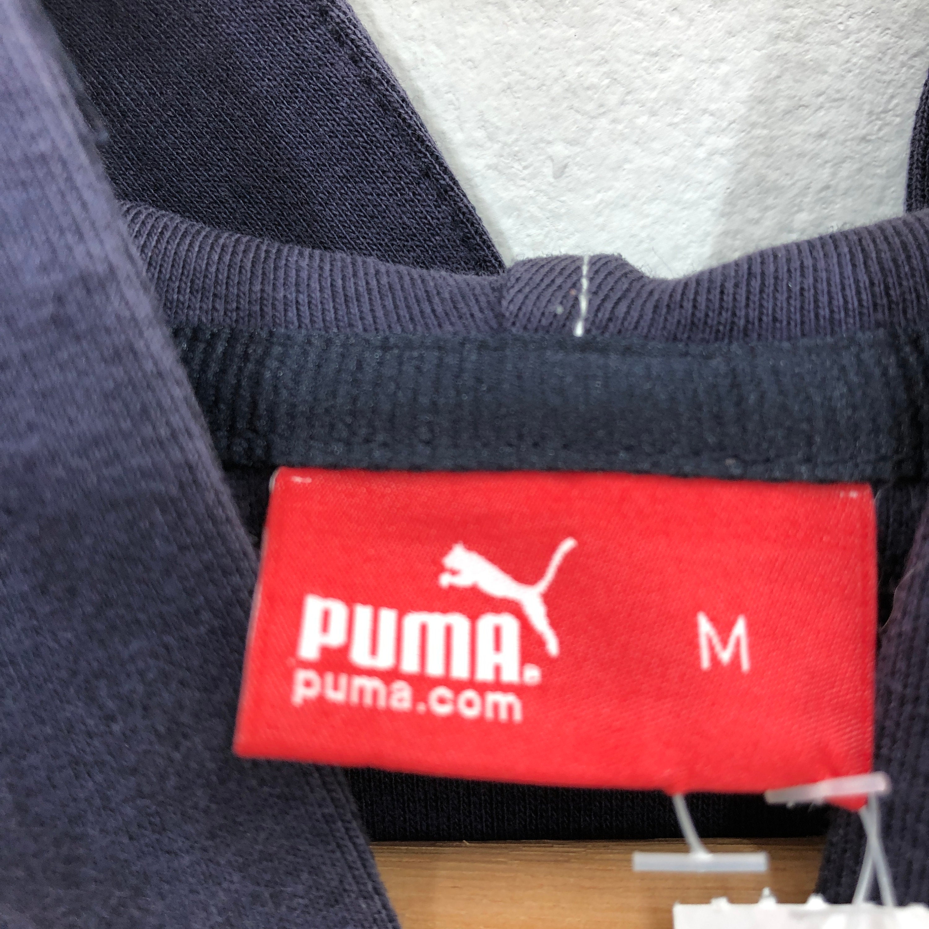 Vintage 1990s PUMA Pullover Hoodie Women Medium Puma Logo Sportswear ...