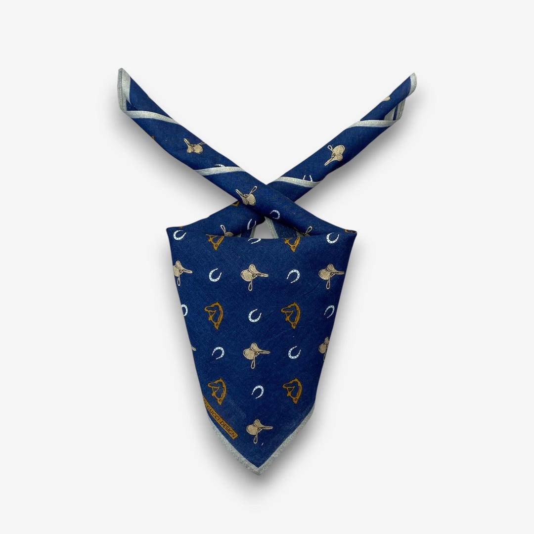 Vintage Paolo Gucci Handkerchief Auth Paolo Gucci Bandana Luxury ...