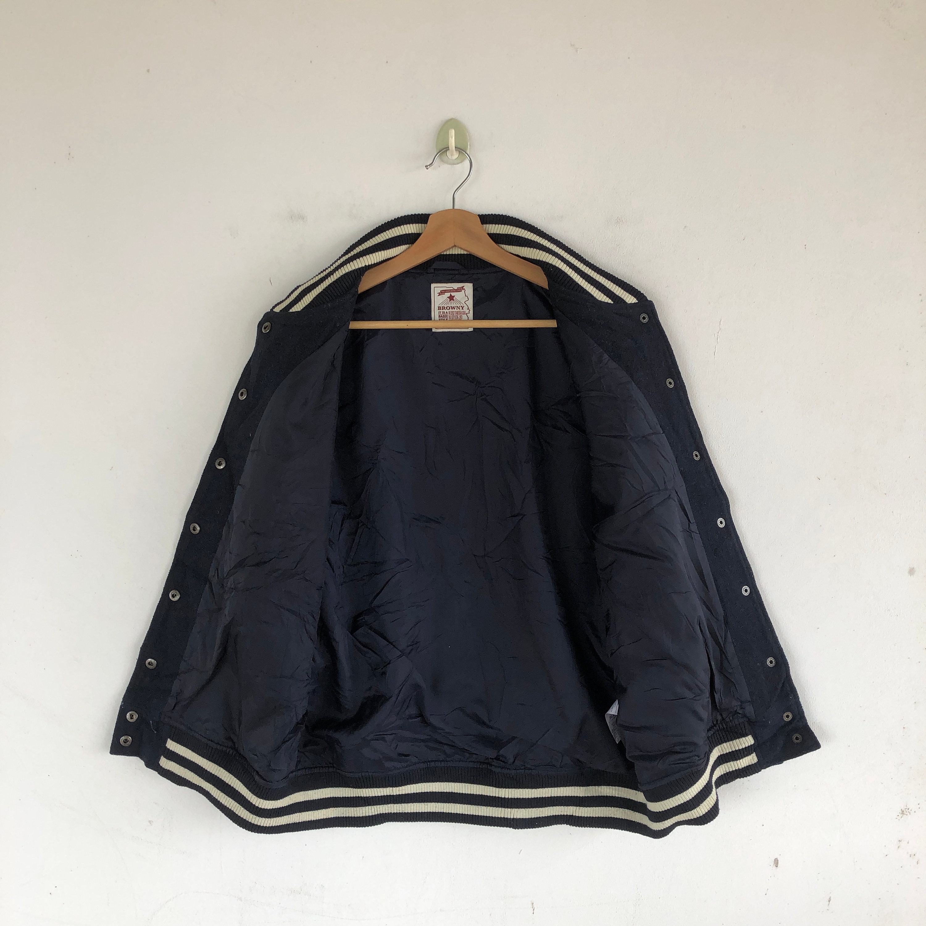 Vintage Japanese Varsity Jacket Japanese Harajuku Cyberpunk - Etsy
