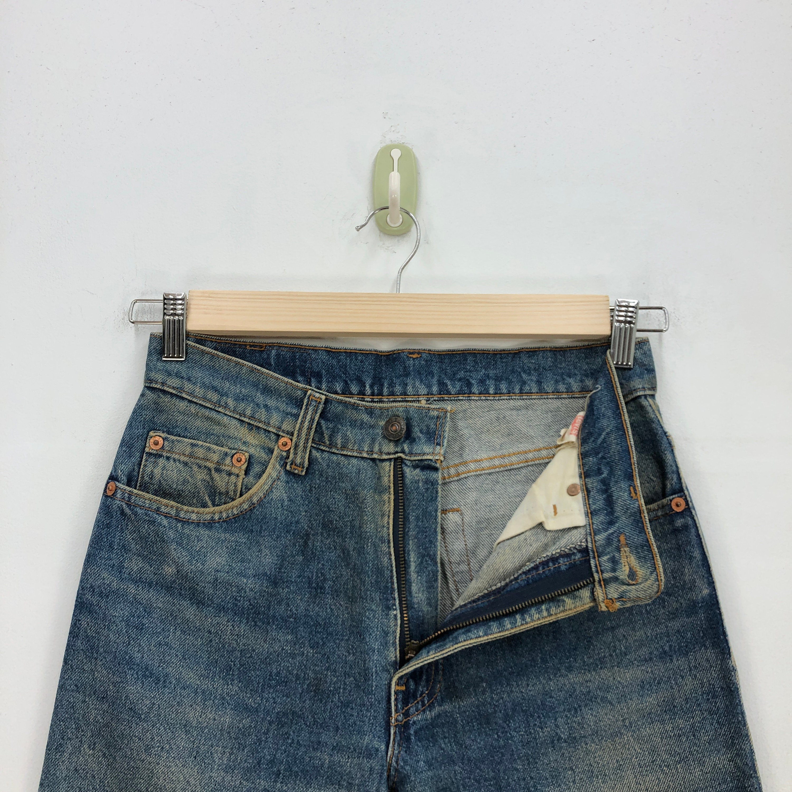 Size 29x29 Vintage 90s Levi's 510 Rusty Stone Wash Jeans Levis Womens ...