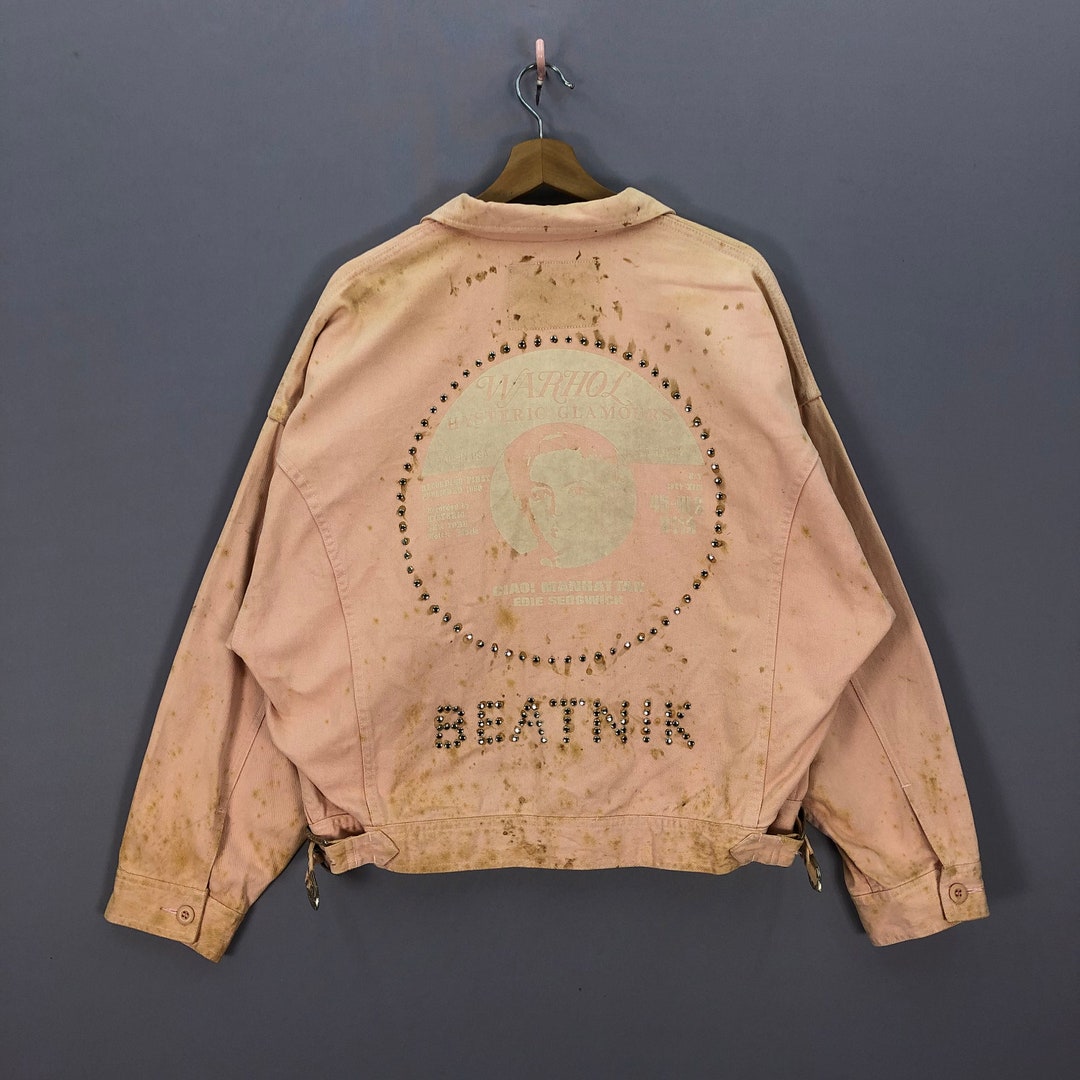 Vintage Hysteric Glamour Andy Warhol Beatnik Jacket 90s Rusty Hysteric ...