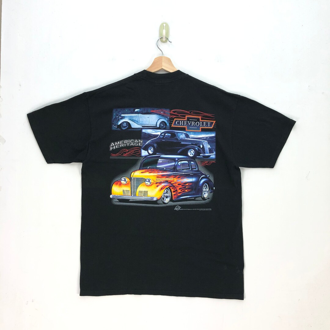 Vintage Y2k Chevrolet T Shirt 2000s Chevrolet American Heritage ...