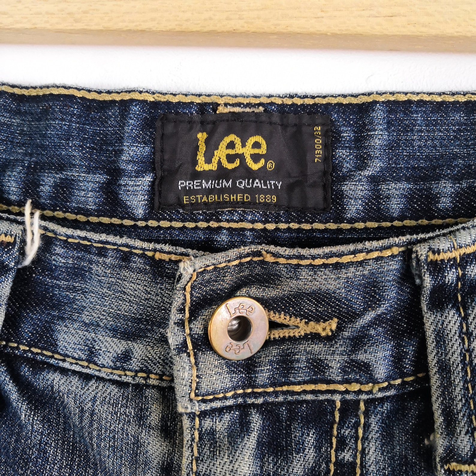 W31 Vintage Rusty Lee Sanforized Jeans 90s Lee Womens High Waisted ...